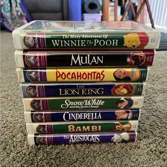 Media | Disneys Masterpiece Collection 8 Disney Vhs | Poshmark